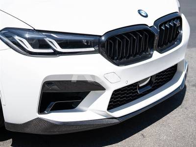 BMW F90 M5 LCI Performance Style V1 Carbon Fiber Front Lip bmwf90040
