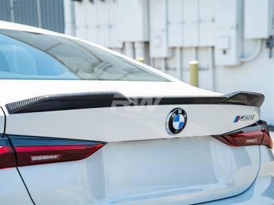 BMW G22 G82 DTM Carbon Fiber Trunk Spoiler bmwg82014