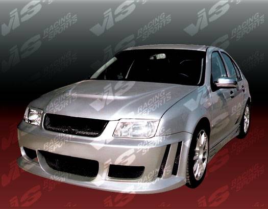 Volkswagen Jetta VIS Racing Titan Full Body Kit - 99VWJET4DTT-099