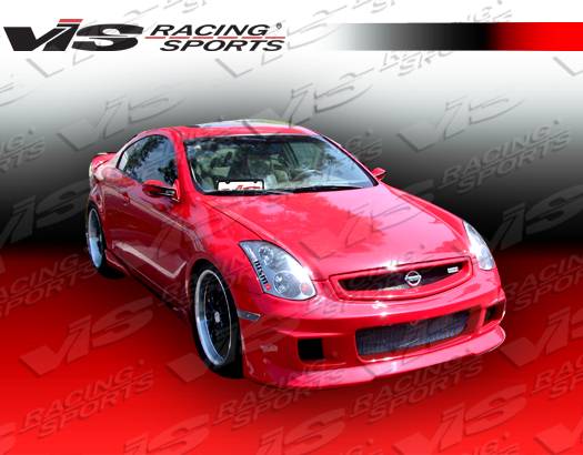 Infiniti G35 2DR VIS Racing G Speed Front Bumper - 03ING352DGSP-001